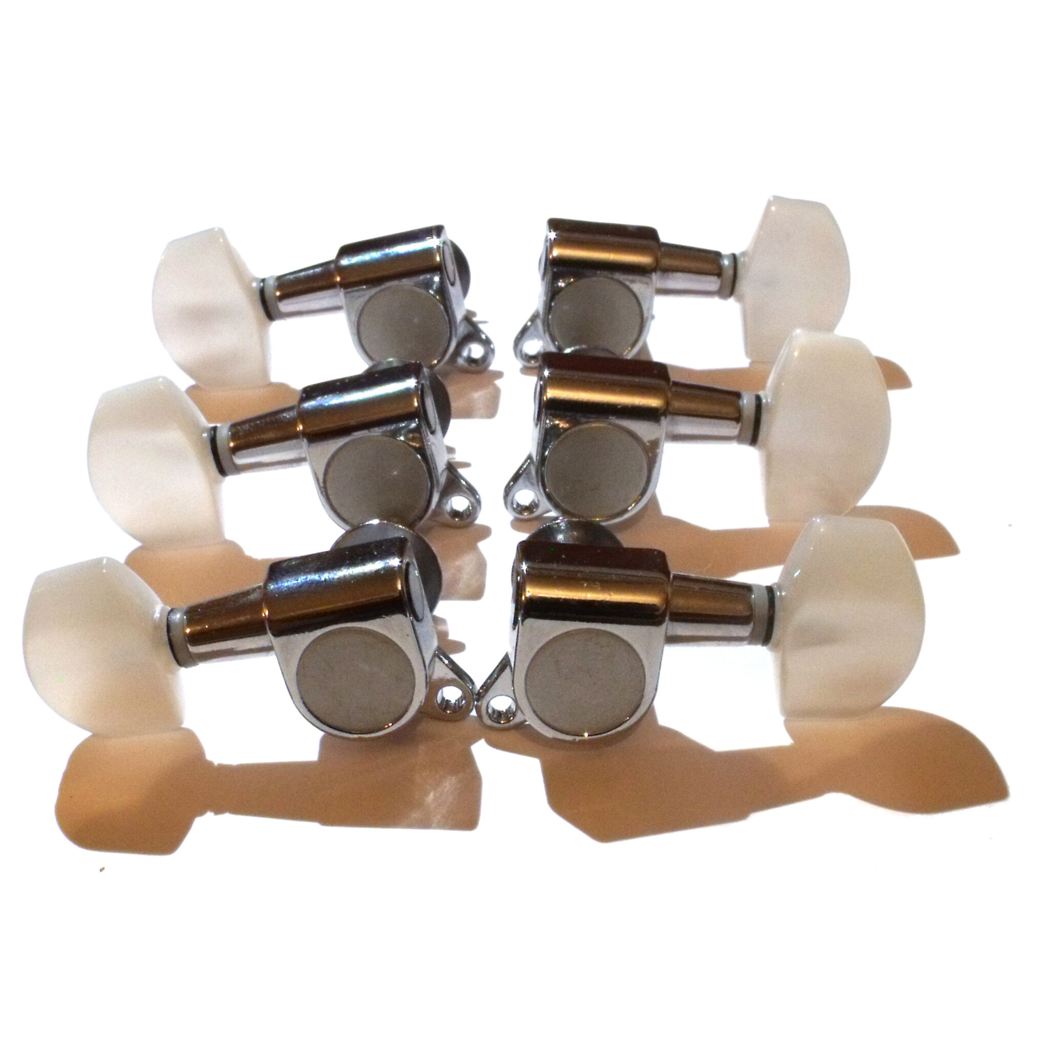 Acoustic guitar machine heads