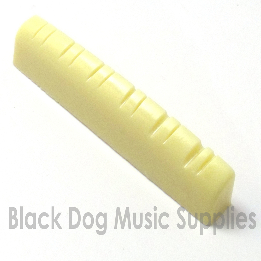 48 mm Twelve String Resin Nut in White, Black or Ivory