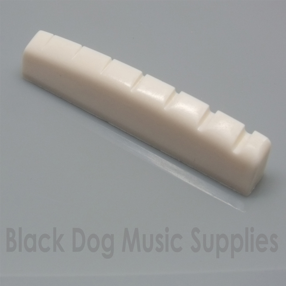 48 mm Seven String Resin Nut in White, Black or Ivory
